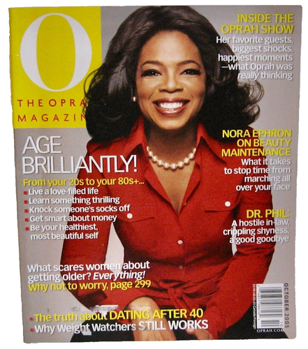 Oct 2005 Oprah Magazine "Inside the Oprah Show" What Oprah Was Really ...