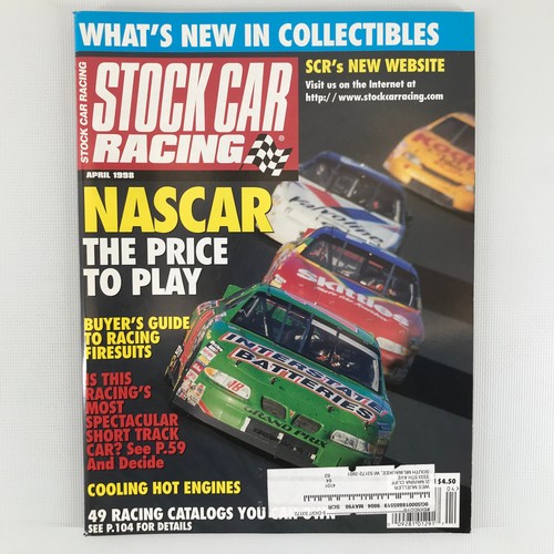 Stock Car Racing Magazine April 1998 Subscription Edition | eBay