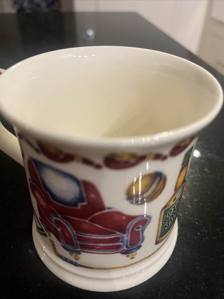 PAST TIMES FINE BONE CHINA LARGE MUG "MASTER OF THE HOUSE" Very Good ...