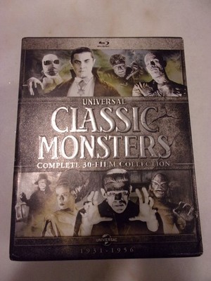 UNIVERSAL CLASSIC MONSTERS COMPLETE 30-FILM COLL. "BOX ONLY" - HARDBOX ...
