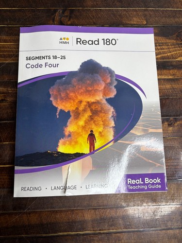 NEW Houghton Mifflin Harcourt Segments 18-2 Read 180 Code 4 Teaching ...