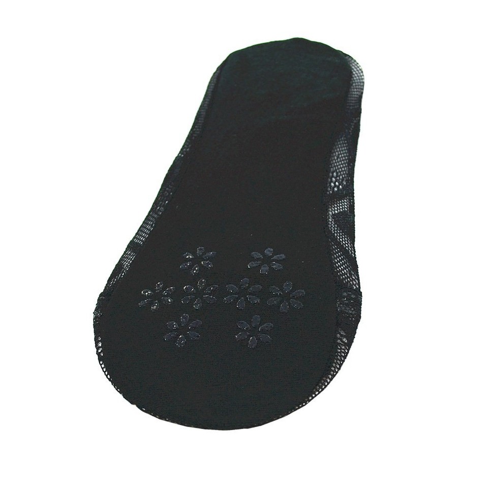 3-12 Pairs Lace Antiskid Invisible Liner No Show Peds Low Cut Socks for ...
