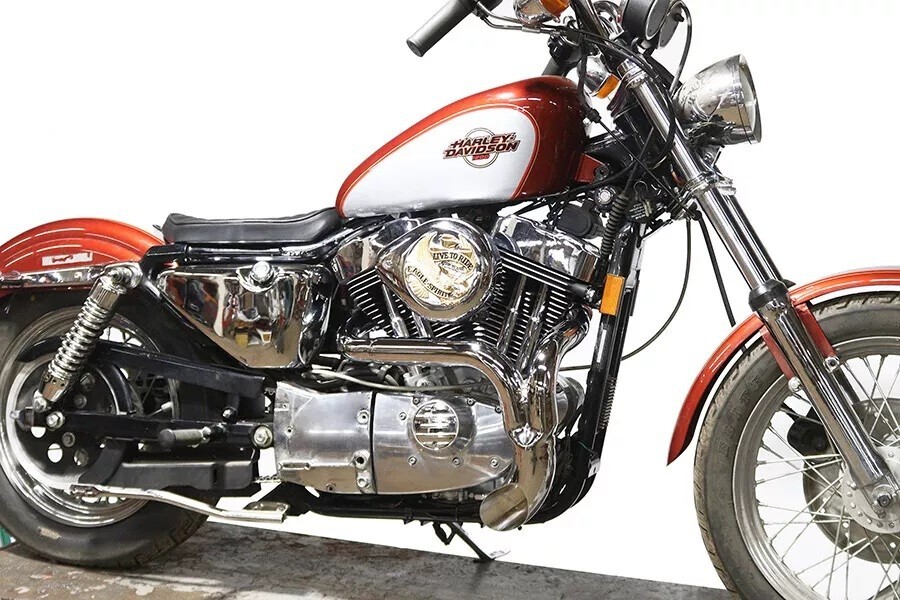 Sportster Flame Thrower Header Set Chrome fits Harley Davidson 29-0940 ...