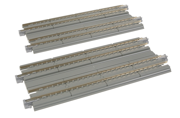 Kato 20025 N Scale UniTrack 4-7/8" Double Track Straight, Concrete Slab ...
