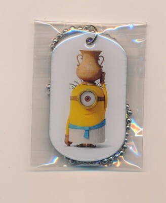 MINIONS THE MOVIE SINGLE REGULAR DOG TAG #6 FROM 2015 | eBay
