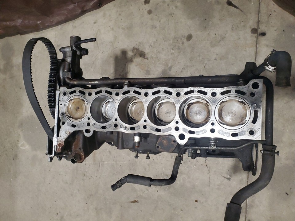 TOYOTA SUPRA MKIII 3.0 DOHC 7MGTE 24V Block With Pistons As Seen | eBay