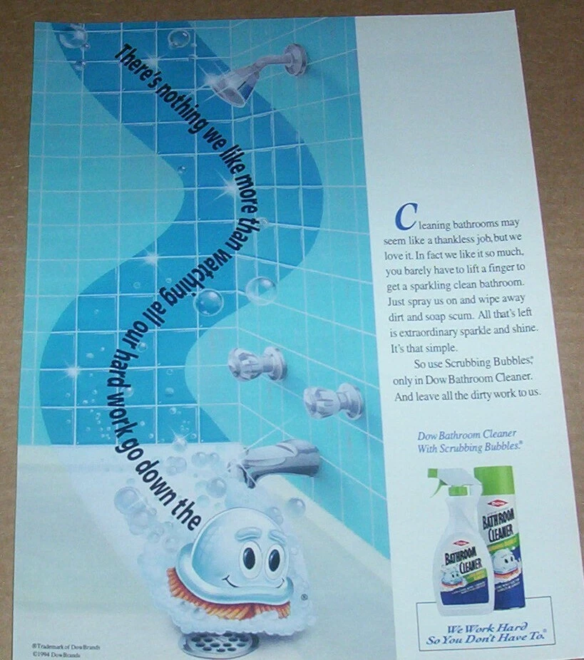 Scrubbing Bubbles Ad
