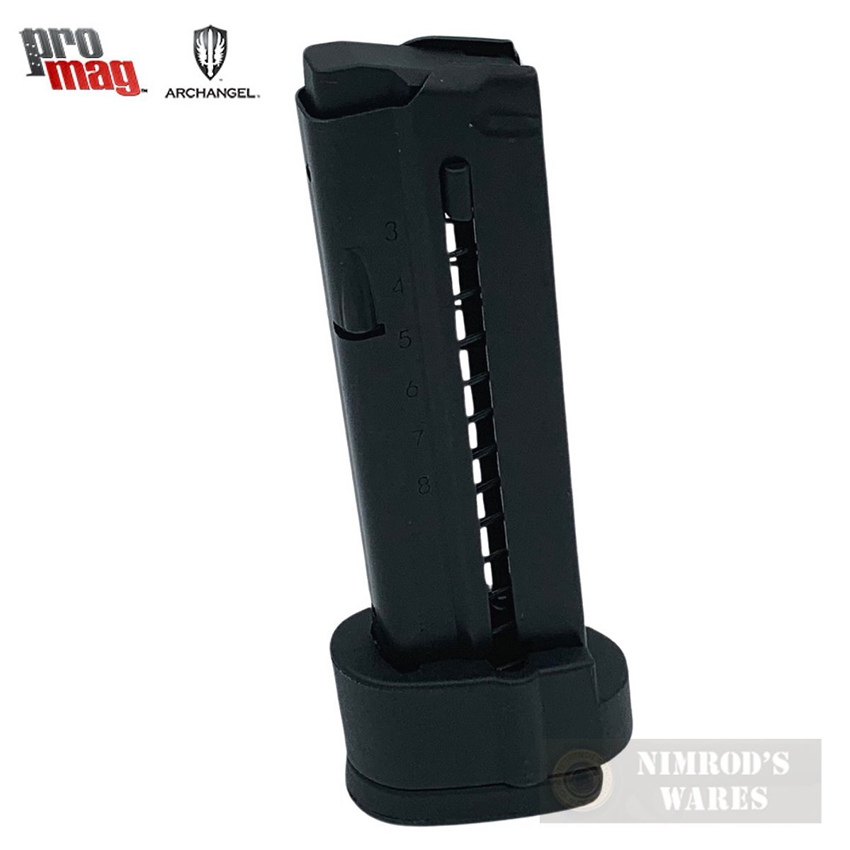 ProMag S&W Shield EZ 9mm 10-Round MAGAZINE Extended Steel SMI40 FAST ...