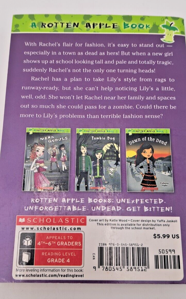 Lot of 3 ROTTEN APPLE Paperback Books by Scholastic Collectible VGC | eBay