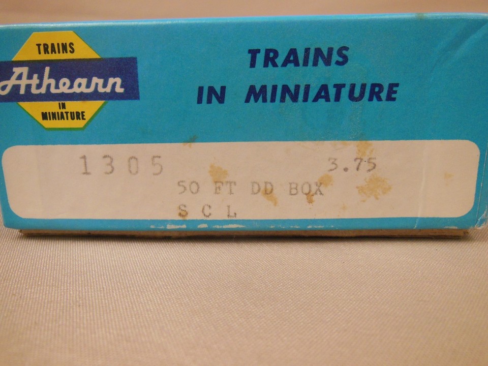 HO SCALE ATHEARN 1305 SCL SEABOARD DOUBLE DOOR 50' BOX CAR KIT NEW | eBay
