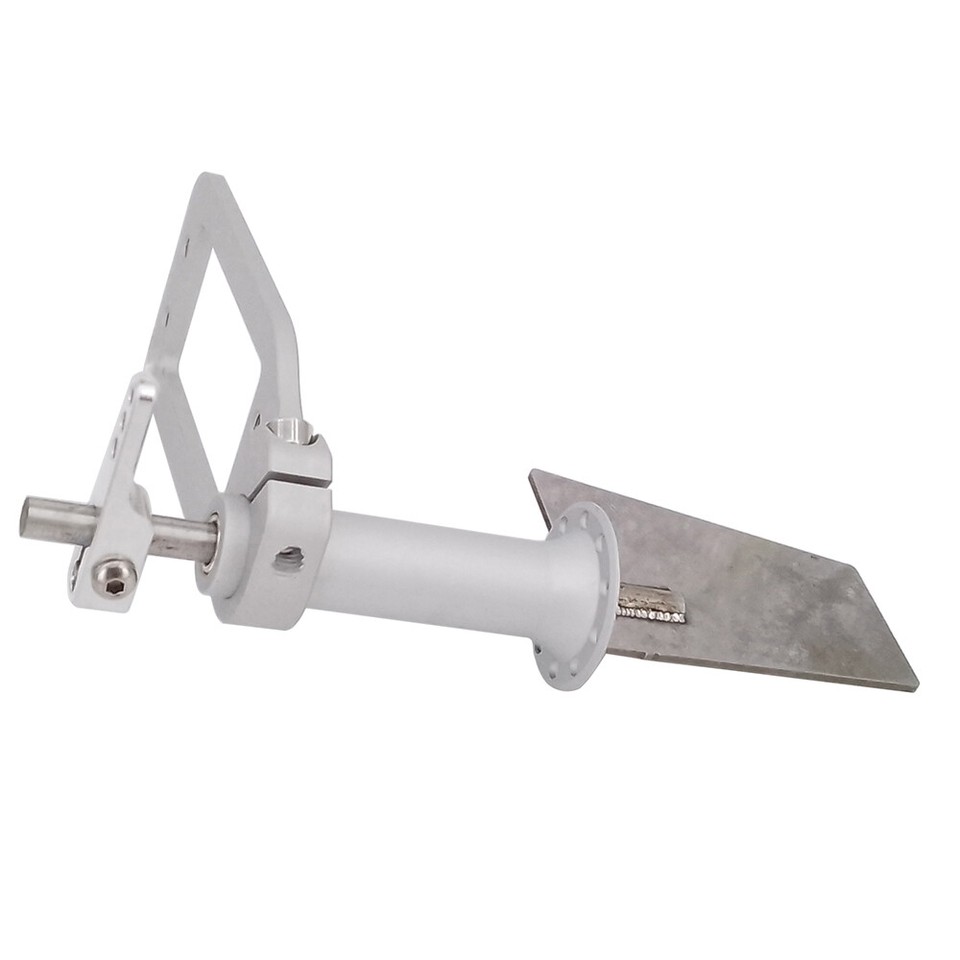 RC Boat Rudder 40x29mm Submerged Rudder With Servo Mount fr FSR-V RC ...