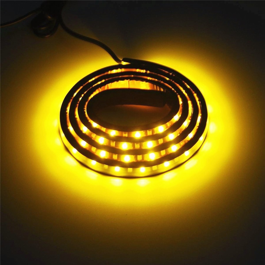 2pcs 48" Running Board Side Step LED Light Turn Signal DRL Strip Bar ...