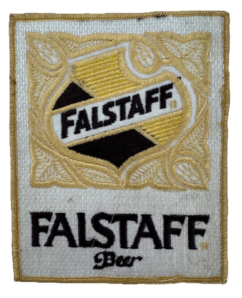 Falstaff Beer Logo Patch Brand New 6” Tall x 4.5” Long Vintage Retro | eBay