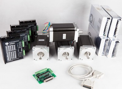 Stepper Controls & Drives - 4 Axis Stepper Motor