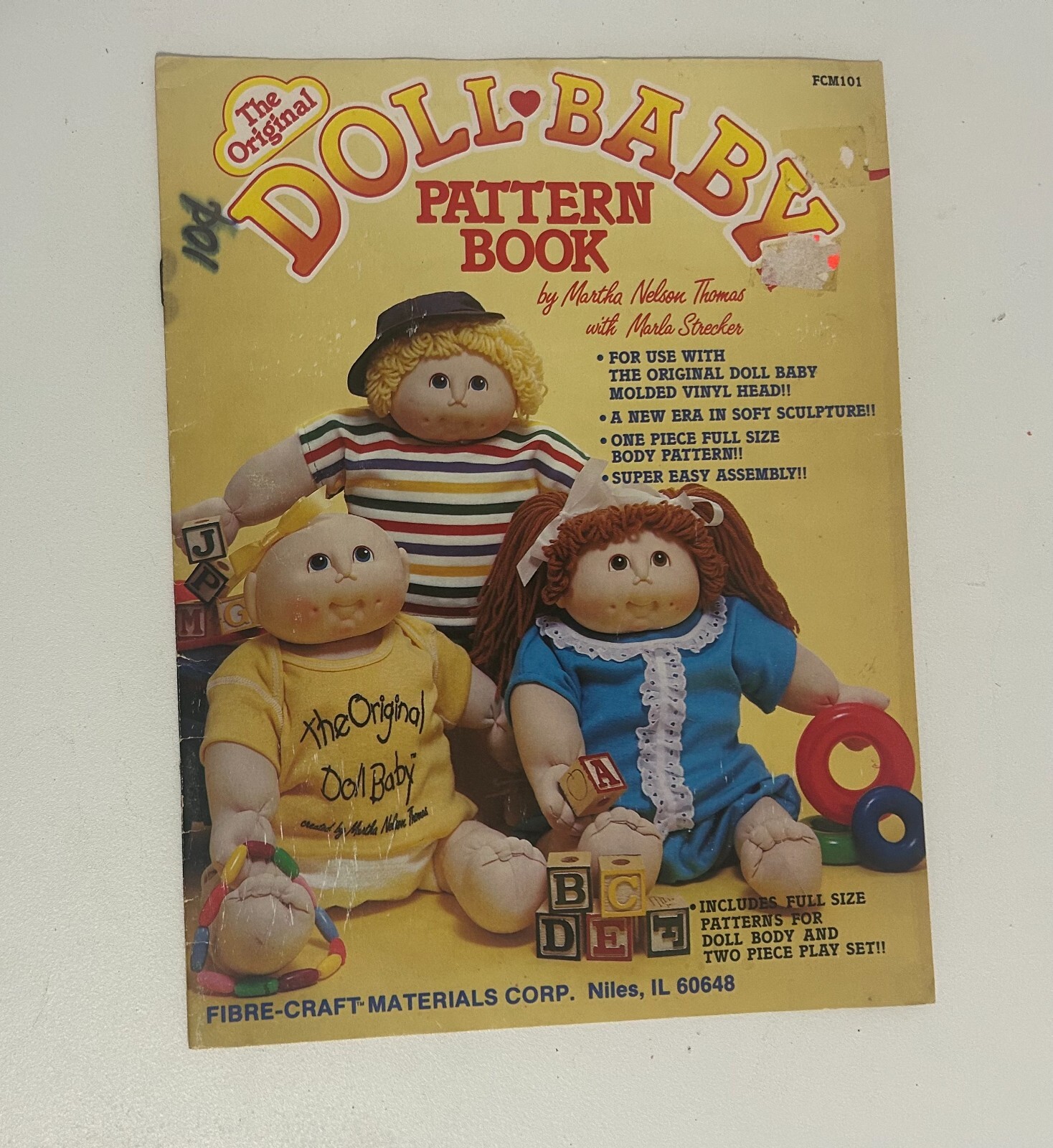The Original Doll Baby Pattern Book by Martha Nelson Thomas With Marla ...