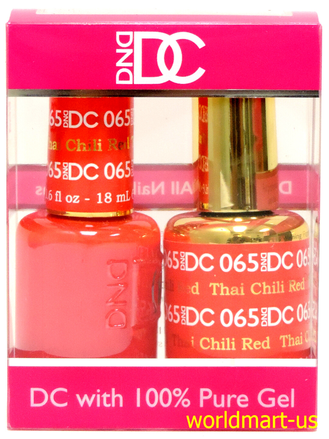 DND DC Duo Gel Color Matching Polish 18ml-0.6fl.oz Color DC065- THAI ...