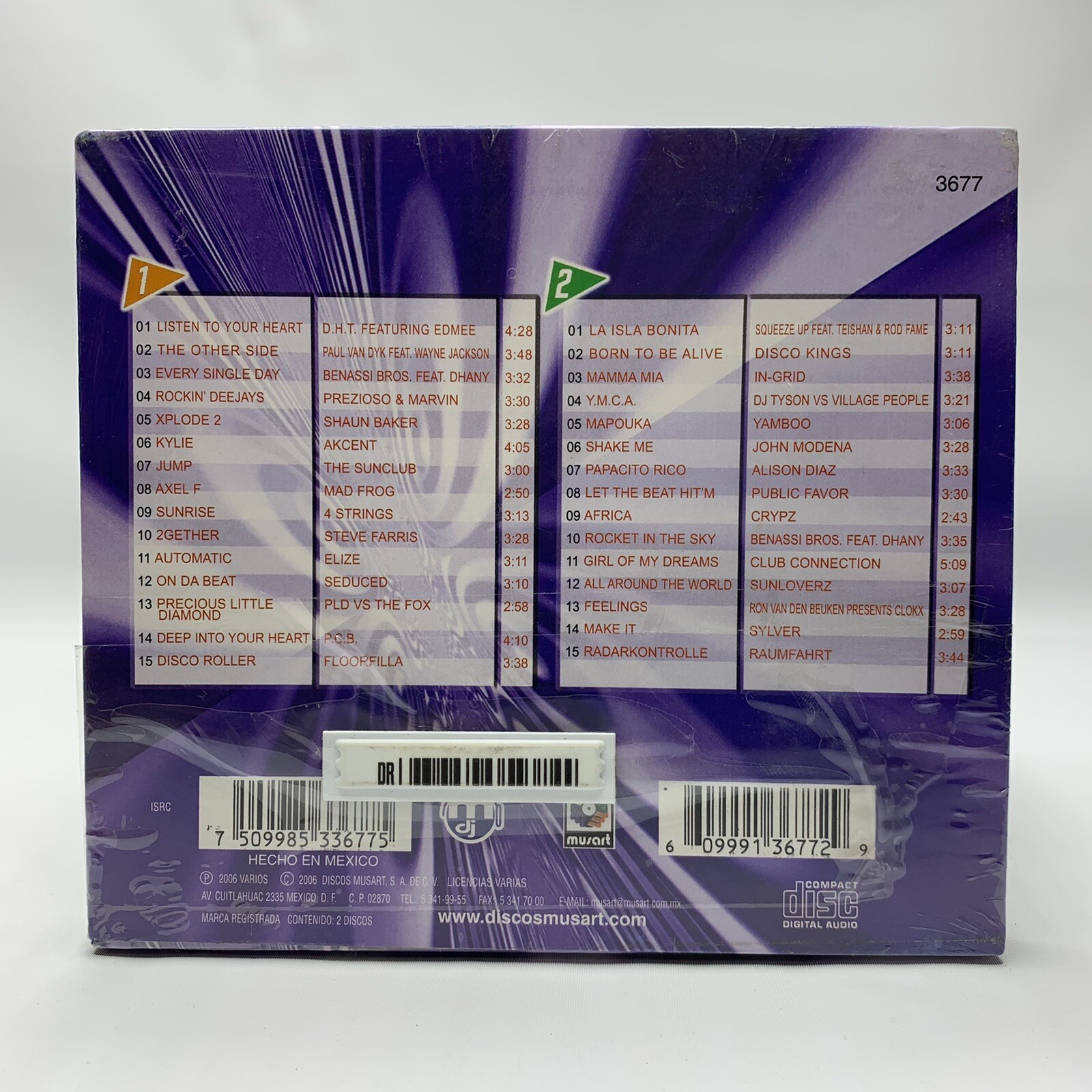 Hits Collection 2006 2 CD Set Benassi Paul Van Dyke Electronica Rare ...