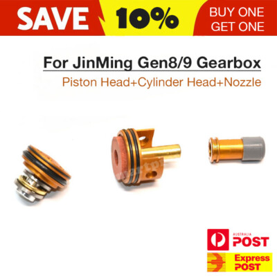 Piston Head Air Cylinder Head JinMing Gen8/9 J9 M4A1 Gel Blaster ...