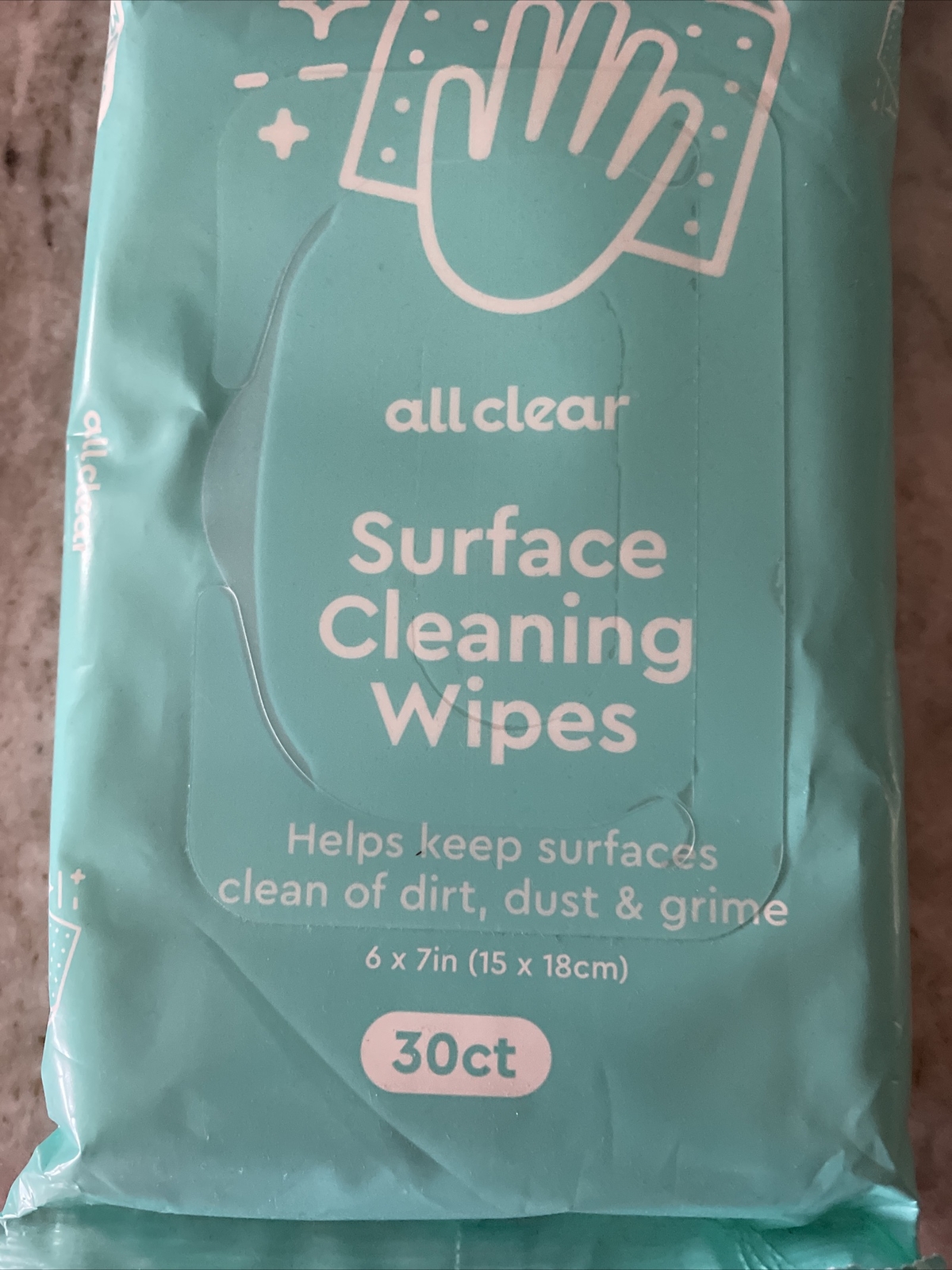 4+X+30+Counts+All+Clear+Surface+Cleaning+Wipe+Helps+Keep+Surfaces+Clean ...