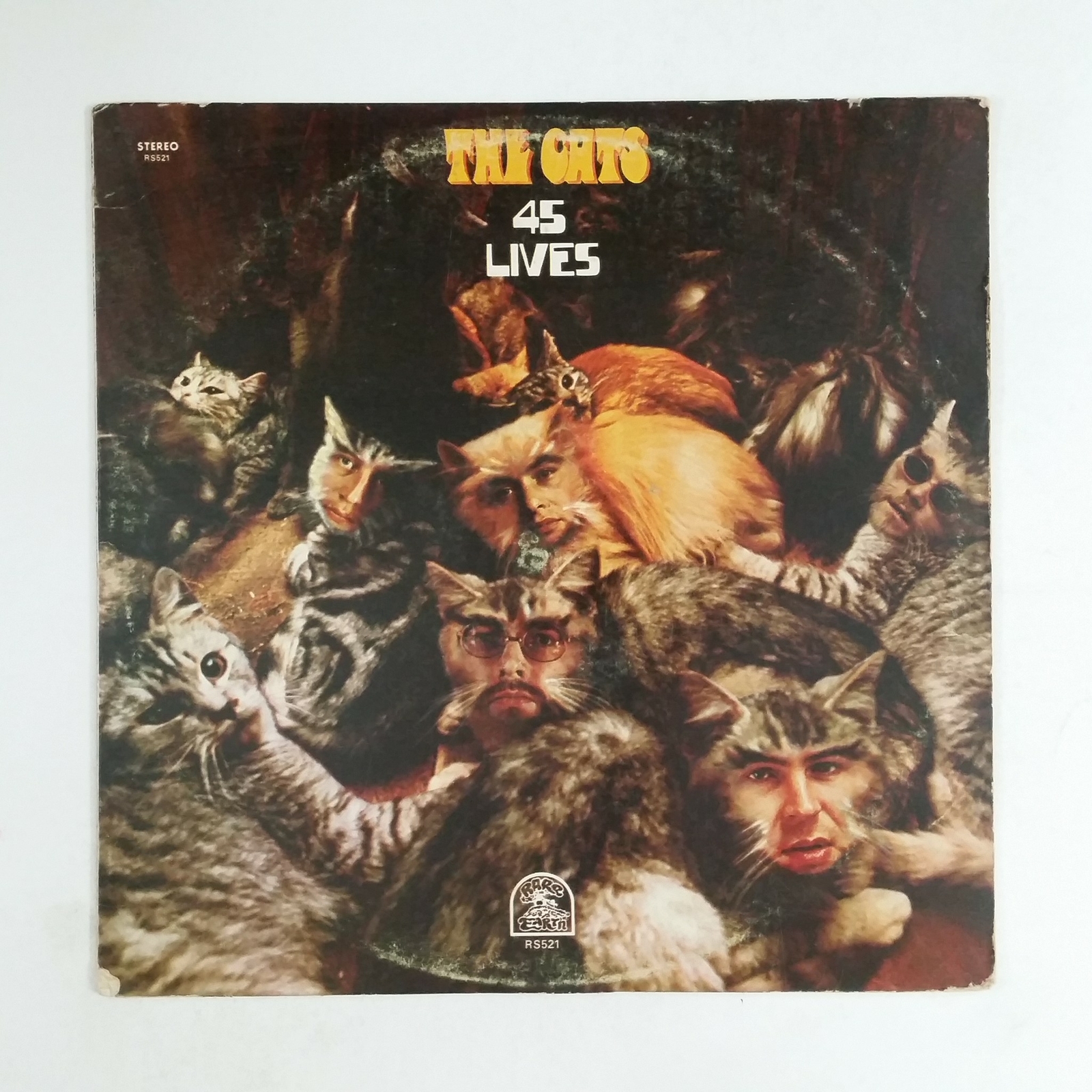 THE CATS 45 Lives RS521 LP Vinyl VG+nr++ Cover VG+ Sleeve 1970 Rare ...