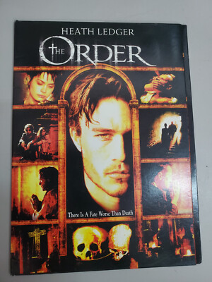 The Order (DVD, 2003, Heath Ledger) Cardboard sleeve ver. Used | eBay