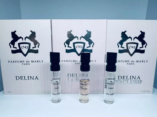 Parfums De Marly DELINA Discovery Sample Set 1.5ml / 0.05oz New | eBay