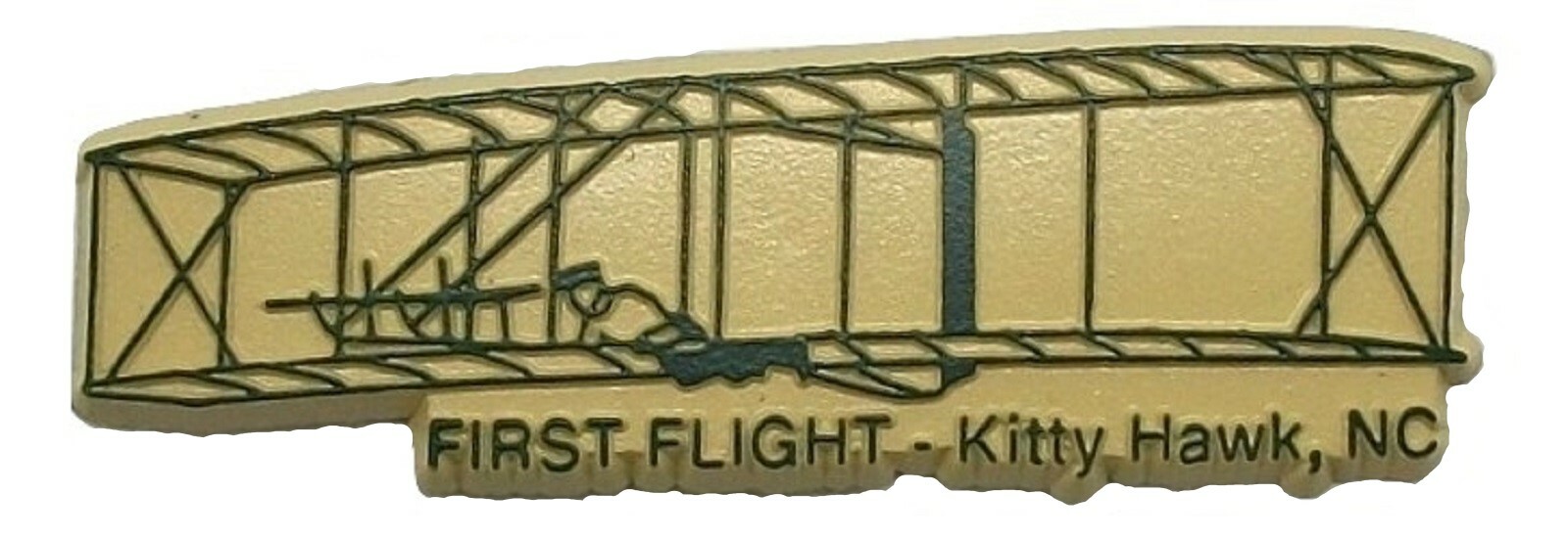 Wright Brothers First Flight-Kitty Hawk, NC Fridge Magnet - La Paz ...