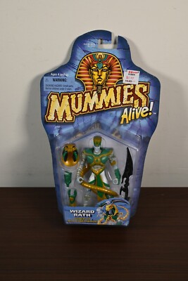 Vintage 1997 Kenner Mummies Alive! Action Figure - Wizard Rath | eBay
