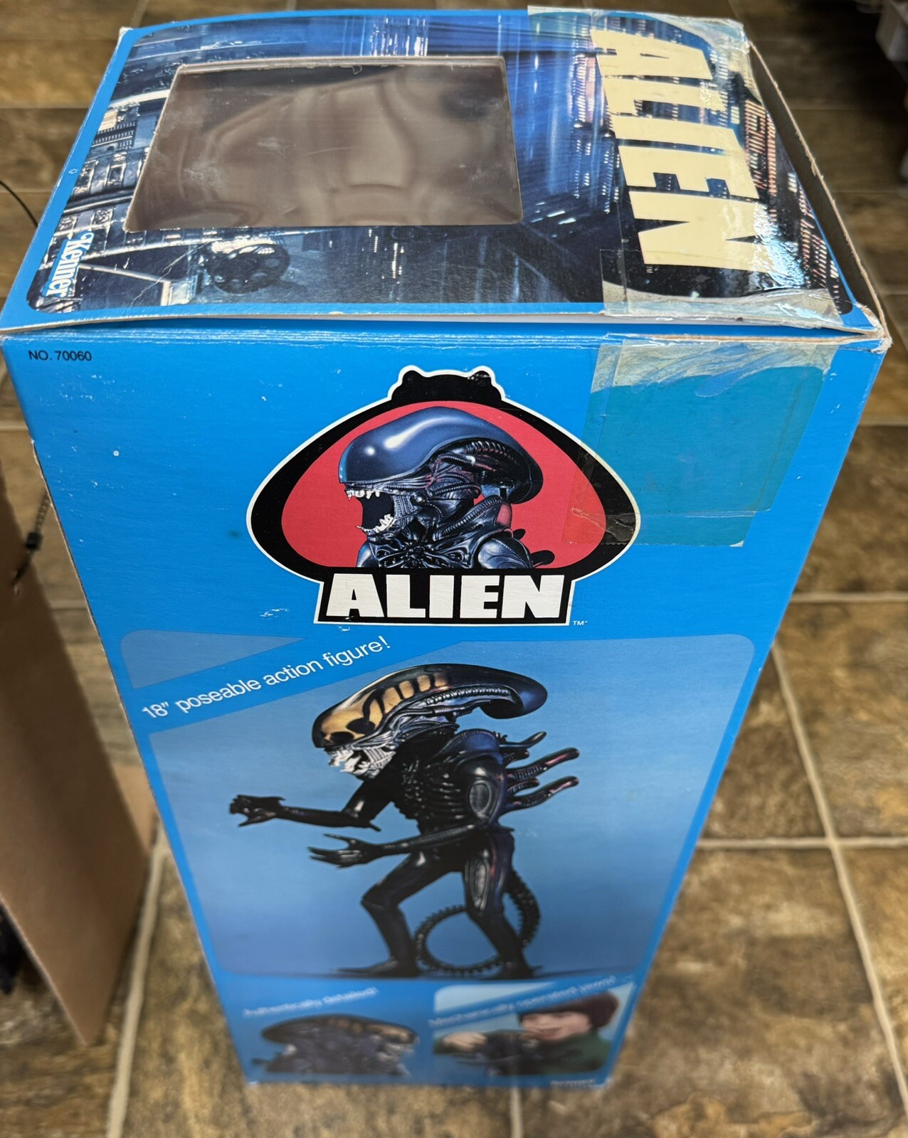 VINTAGE ALIEN KENNER 1979 BIG CHAP XENOMORPH ACTION FIGURE 18” Mint ...