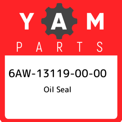 6AW-13119-00-00 Yamaha Oil seal 6AW131190000, New Genuine OEM Part | eBay