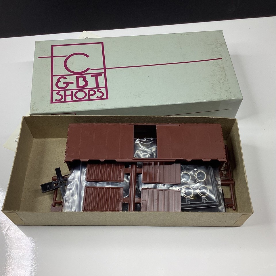 C & BT Shops HO Undecorated 1944 AAR 40' Boxcar Kit | eBay