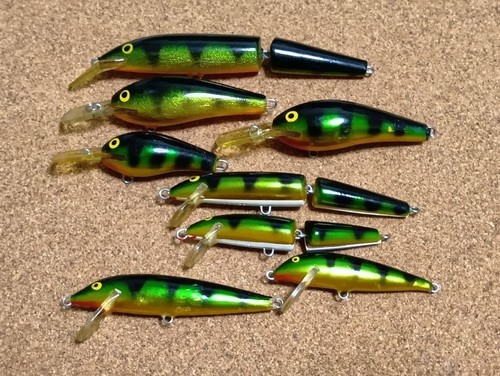 Rapala RAPALA Old Perch Color Fat Rap Countdown 8 Piece Set | eBay