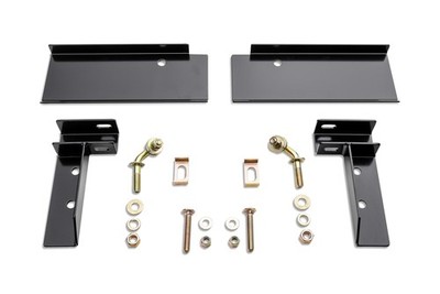 RealTruck BACKRACK Hardware Kit for use w/Standard Bed, Black, No Drill ...