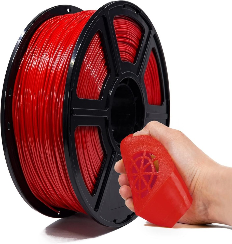 FLASHFORGE Flexible PLA Filament 1.75 mm 1KG 3D Printer Filament Longer ...
