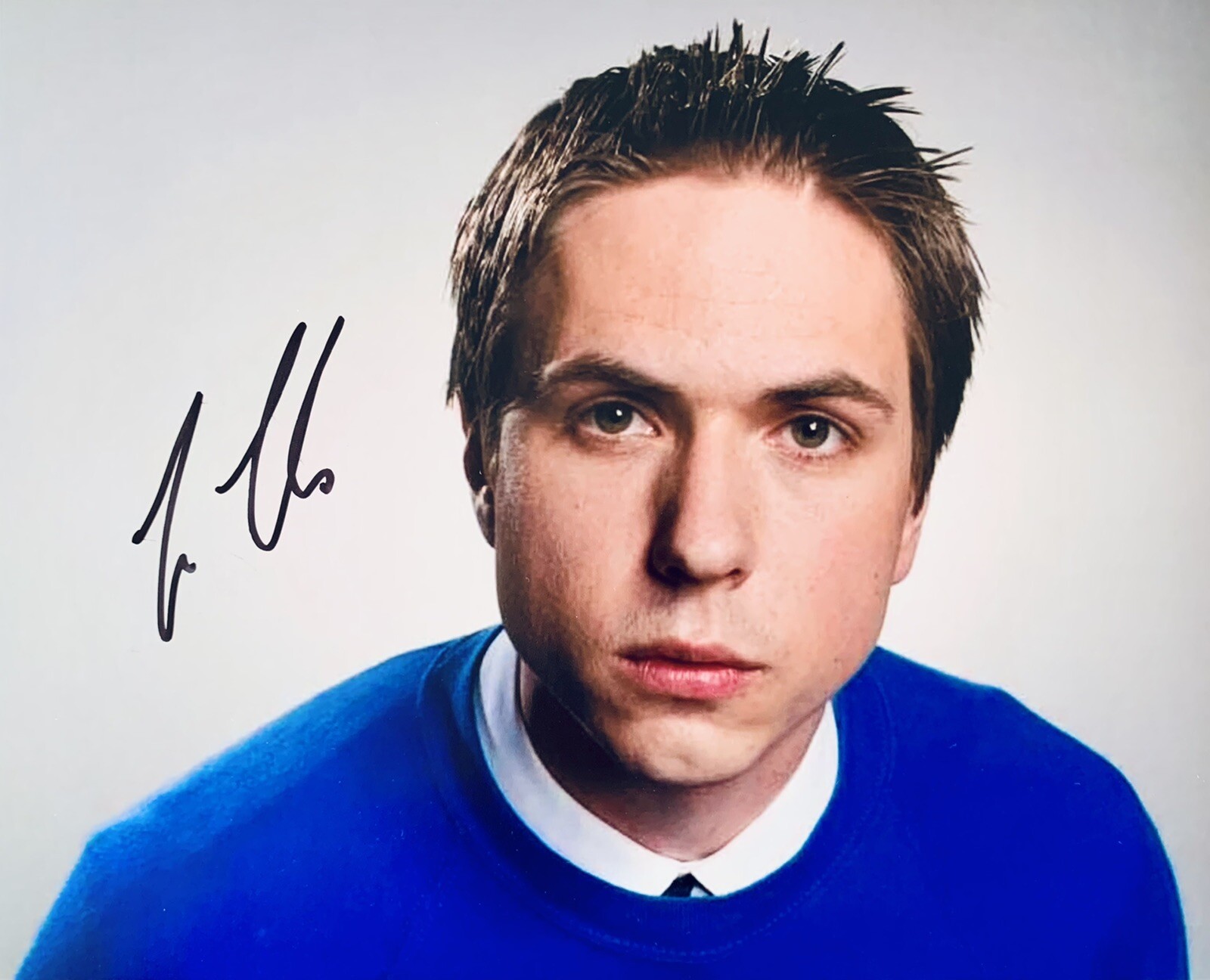Joe Thomas HAND SIGNED 10x8 The Inbetweeners Photograph *IN PERSON* COA ...
