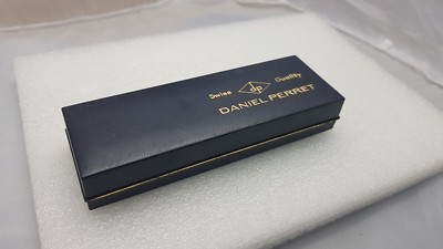 daniel perret empty watch box swiss quality plastic box used | eBay