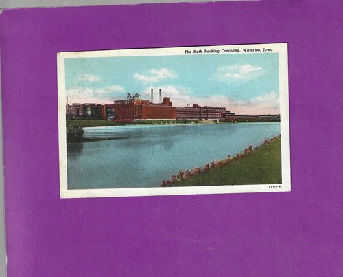 1940s linen the Rath Packing Co. Waterloo. Iowa. postcard | eBay