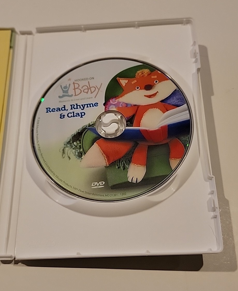 Hooked on Baby: Read, Rhyme & Clap DVD Muffin Man Pat-a-cake Ages 3-24 ...