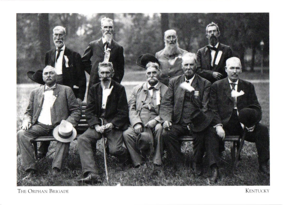 Postcard The Orphan Brigade Remembering Kentucky's Confederates Civil ...