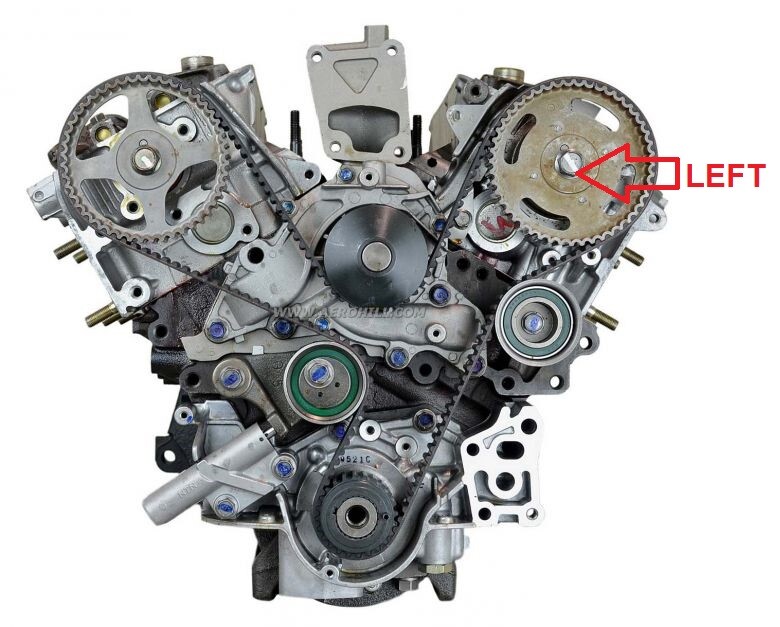 Mitsubishi Eng 6G72 V6 6CYL DOHC 24VALVE 3,0cc cylinder head Left side ...