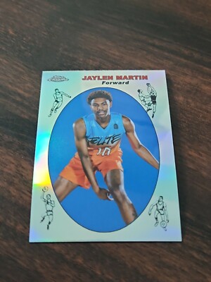 21-22 Topps Chrome OTE - JAYLEN MARTIN - 69 Throwback Refractor RC ...