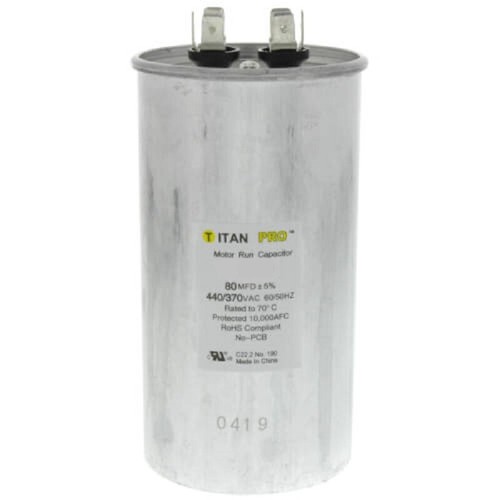 Titan 80 uF 440/370V Motor Run Capacitor for HP21104T and HP21104TC ...