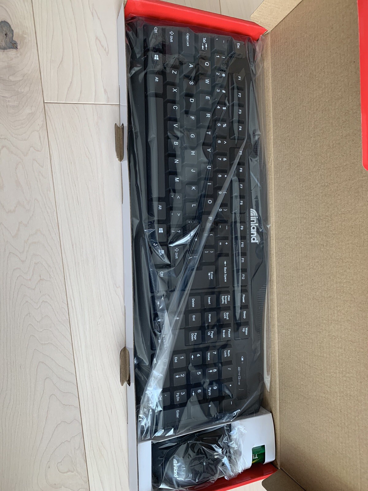 Inland ic210 Wireless Deluxe Combo Keyboard and Mouse | eBay