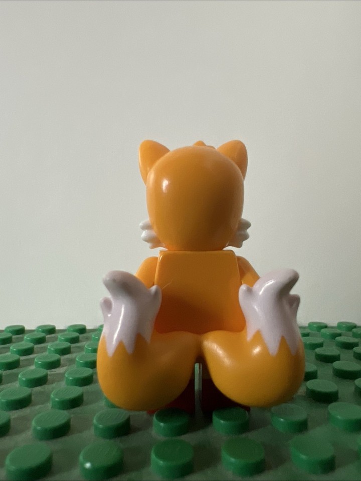 Lego Sonic the Hedgehog Miles Prower aka Tails the Fox Minifigure | eBay UK