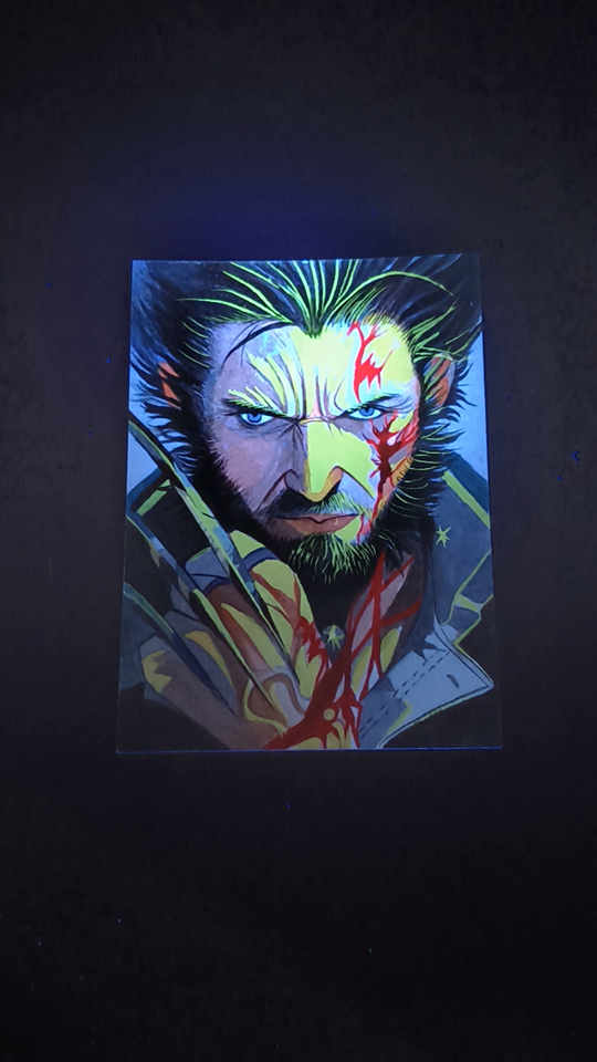 Marvel Wolverine Hand drawn artist's signature Sketch Card | eBay