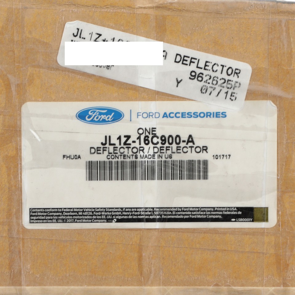 Genuine Ford Hood Deflector - Smoke JL1Z-16C900-A | eBay