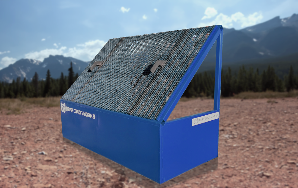 Bear Iron Works Rock Screen Grizzly gravel dirt sifter w/ removable ...