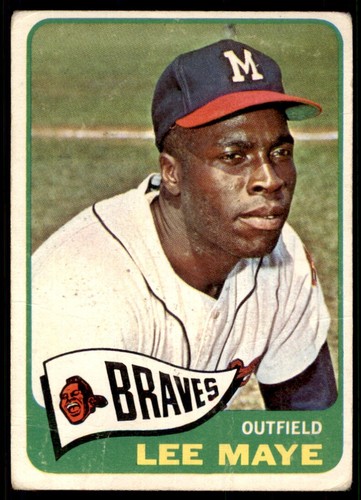 1965 Topps (damaged) Lee Maye Baseball Cards #407 | eBay