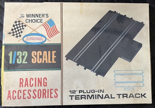 1965 Aurora 12" Terminal Track 1/32 Scale #3213 Never Used with ...