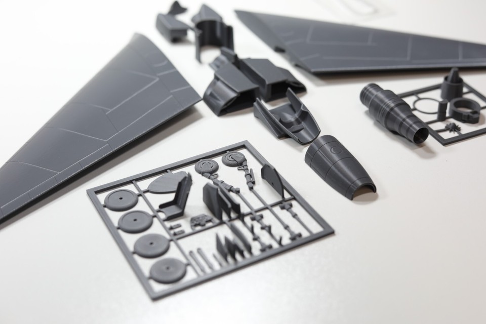 Horten Ho-X with HeS011 1:48 oder 1:72 Bausatz - model kit 3d printed ...